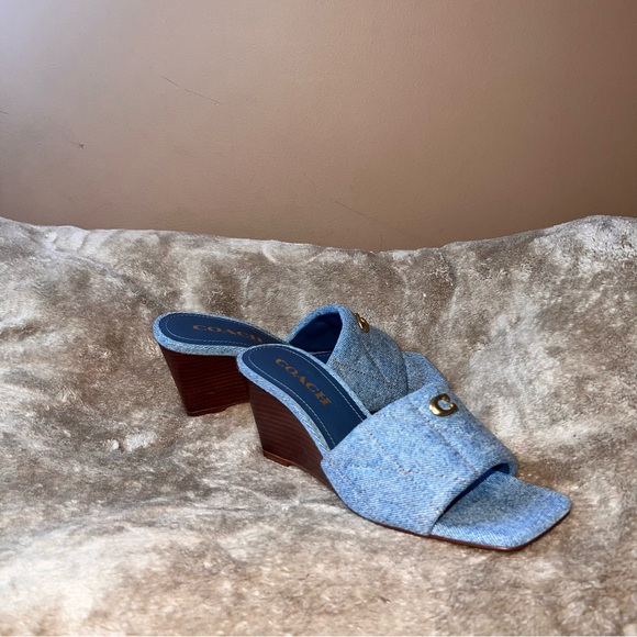Coach | Shoes | Coach Womens Emma Wedge Sandal | Poshmark